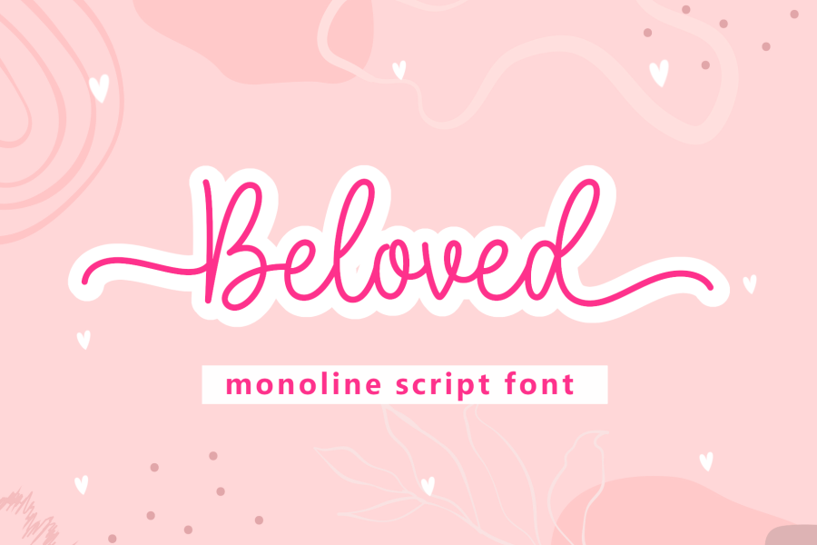 Beloved - Demo Font · 1001 Fonts