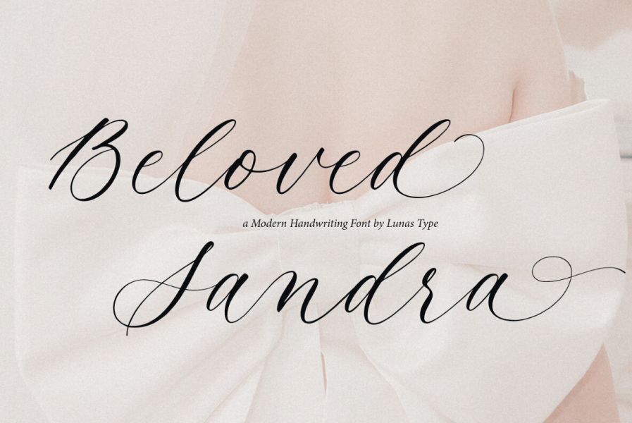 Beloved Sandra Font · 1001 Fonts