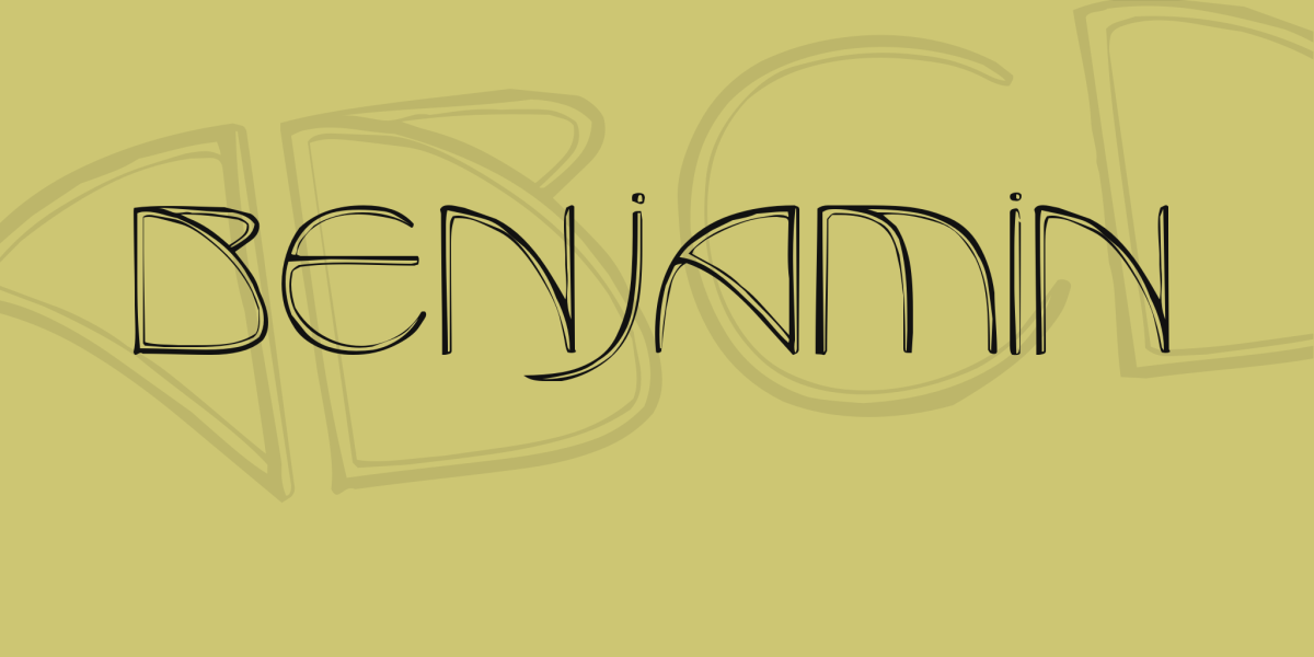 Benjamin Font · 1001 Fonts