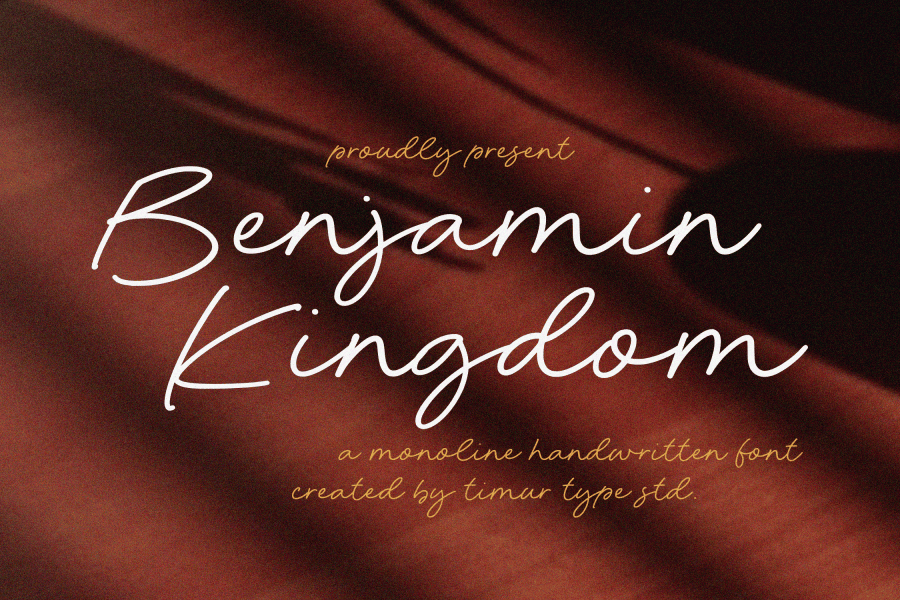 Benjamin Kingdom Font · 1001 Fonts