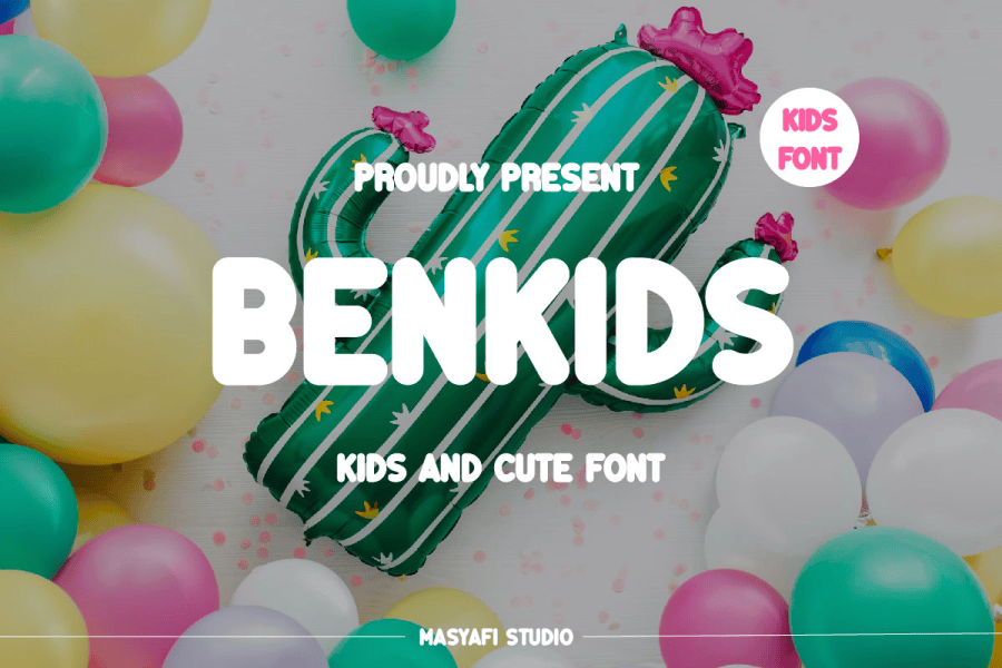 Benkids Font · 1001 Fonts