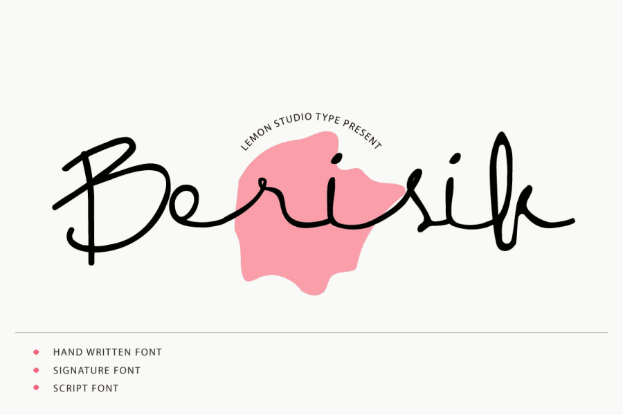 Berisik Font · 1001 Fonts