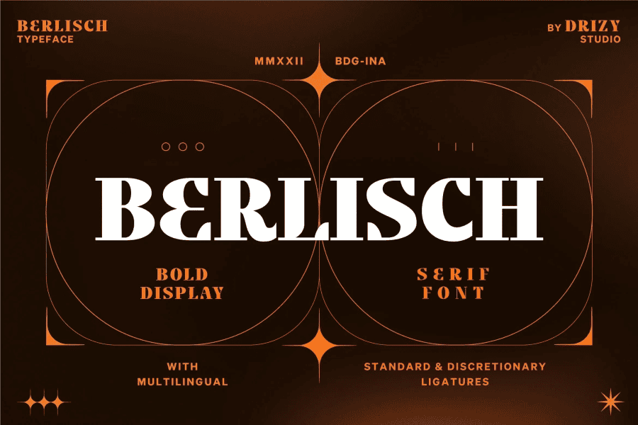 Berlisch Font · 1001 Fonts