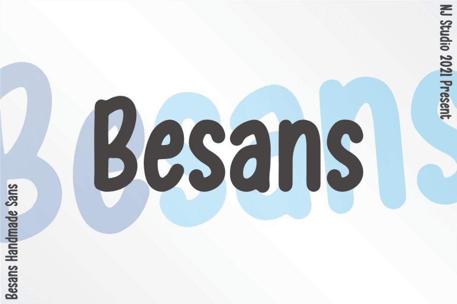 Besans Font · 1001 Fonts
