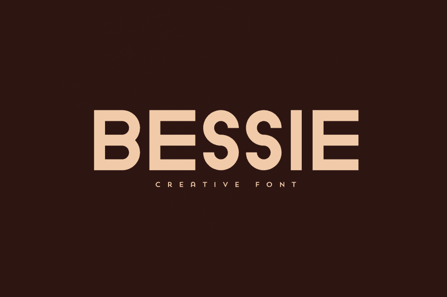 Bessie Font · 1001 Fonts