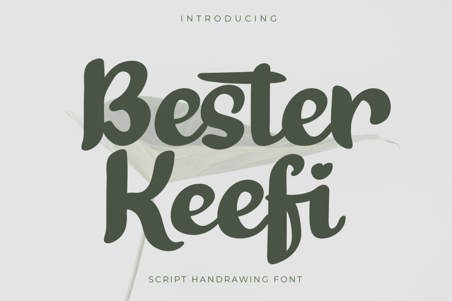 Bester Keefi Font · 1001 Fonts