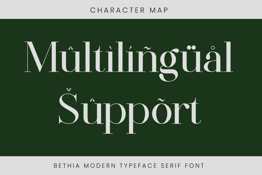 Bethia Font · 1001 Fonts