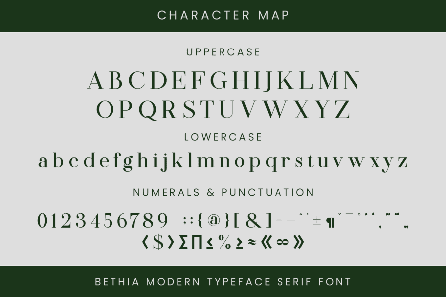 Bethia Font · 1001 Fonts