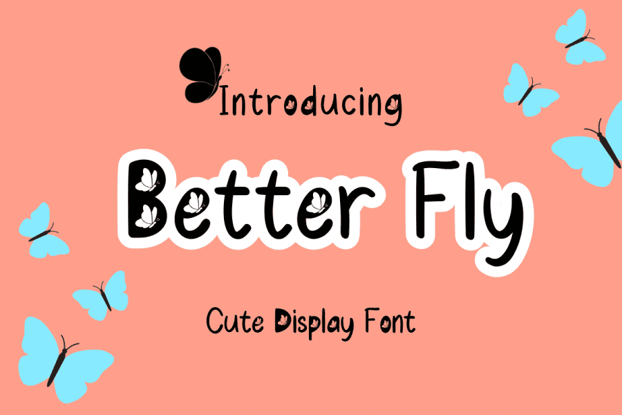 Better Fly Font · 1001 Fonts