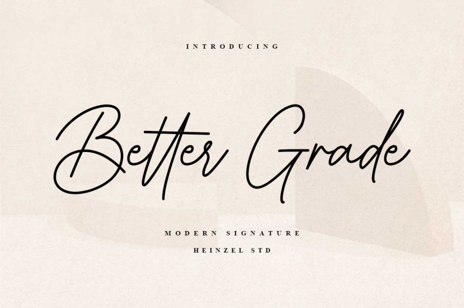 Better Grade Font · 1001 Fonts