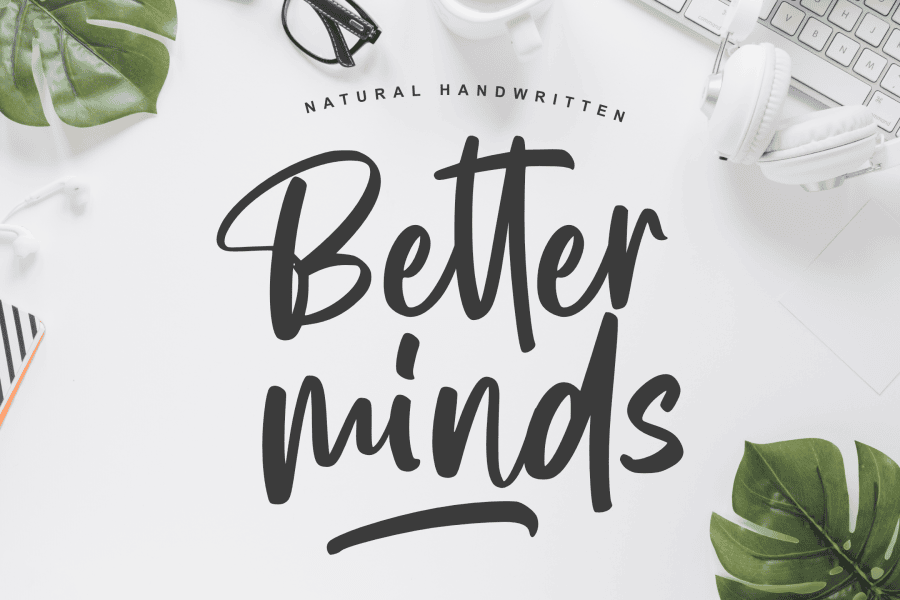 Better minds Font · 1001 Fonts