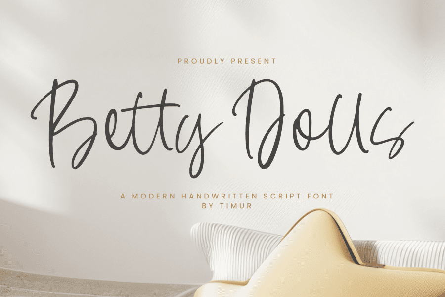Betty Dolls Font · 1001 Fonts
