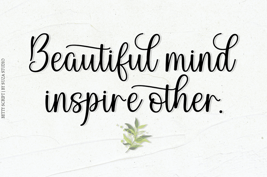 Betty Script Font · 1001 Fonts