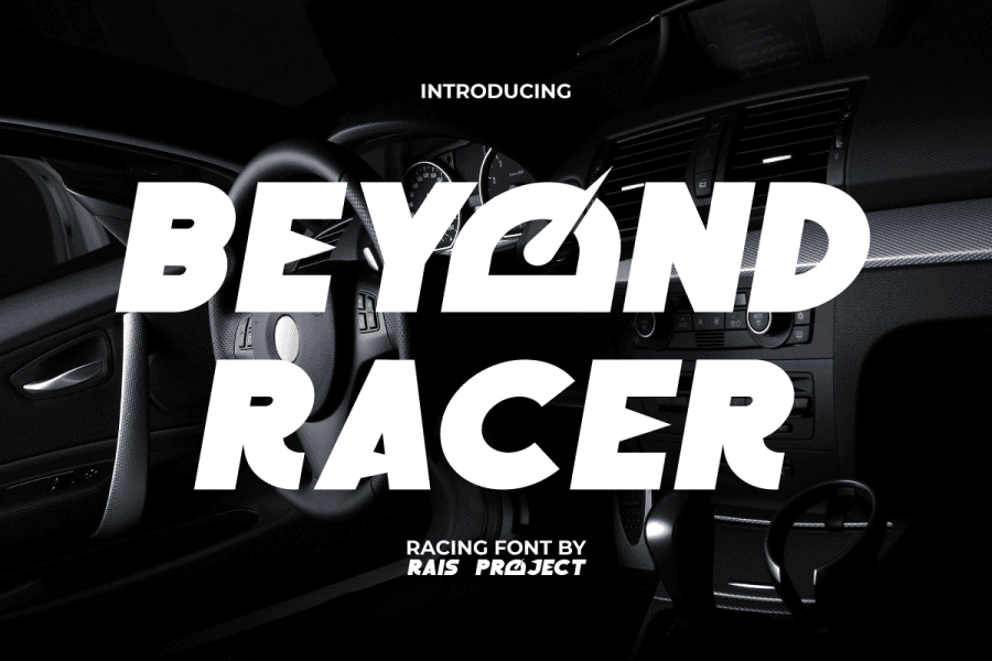 Beyond Racer Demo Font · 1001 Fonts