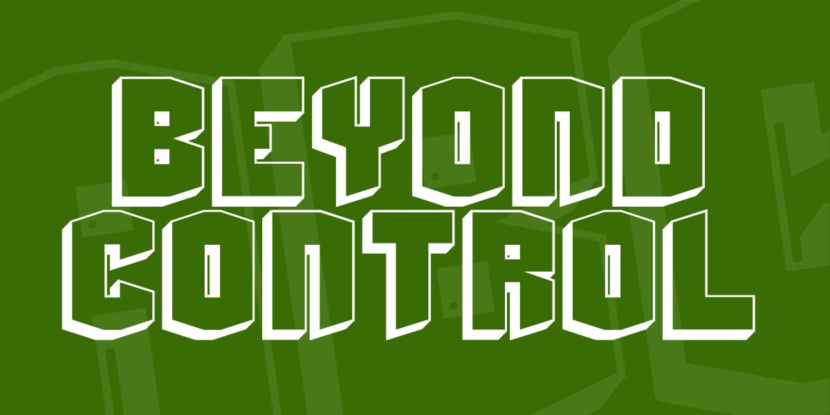 Beyond Control Font · 1001 Fonts