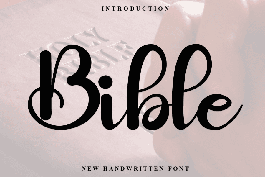 Bible Font · 1001 Fonts