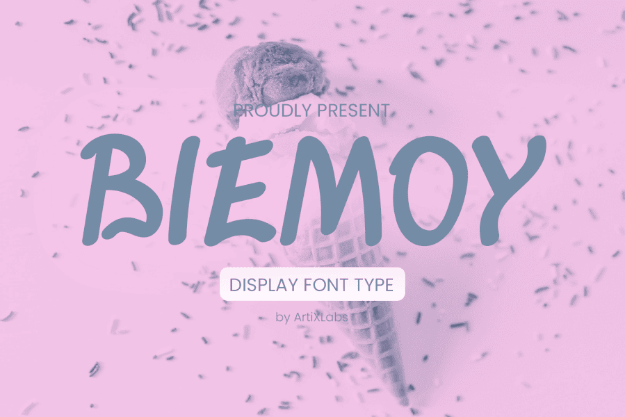 Biemoy DEMO Font · 1001 Fonts
