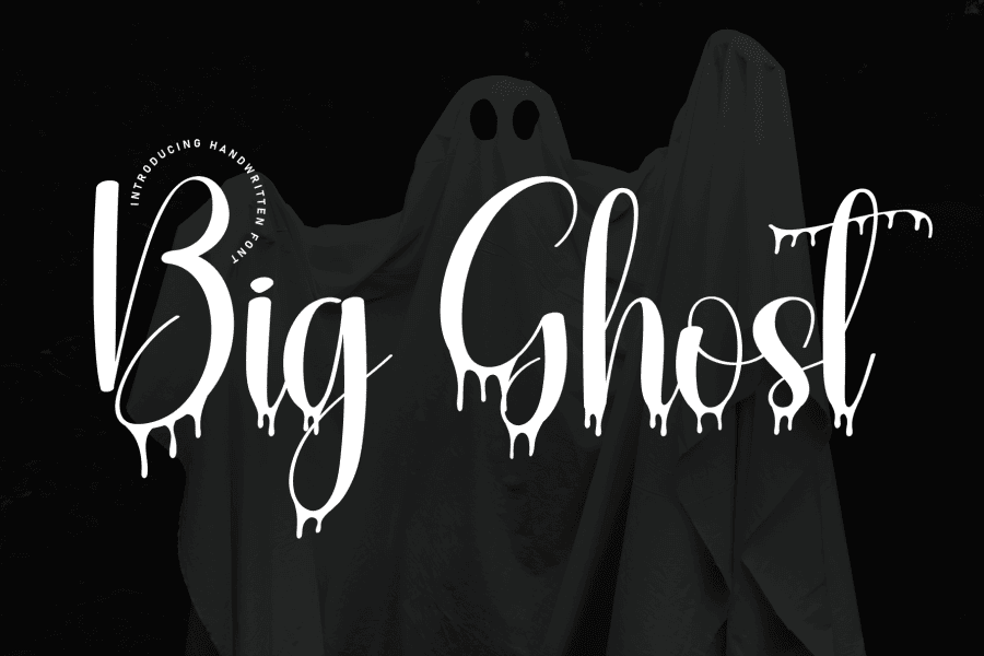 Big Ghost Font · 1001 Fonts