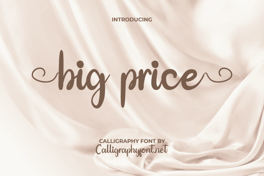 Big Price Demo Font · 1001 Fonts