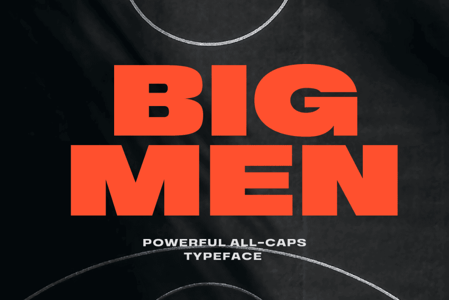 Bigmen Font · 1001 Fonts
