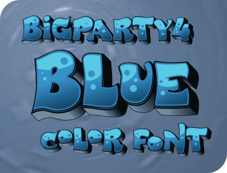 31 Free Blue Fonts · 1001 Fonts