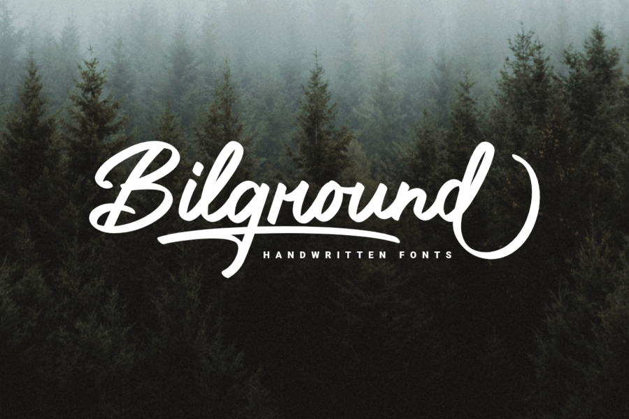Bilground Font · 1001 Fonts