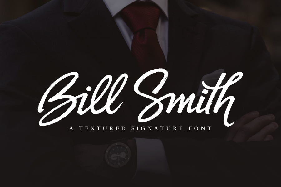 Bill Smith Font · 1001 Fonts