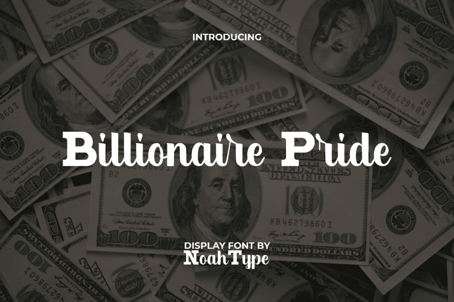 Billionaire P Demo Font · 1001 Fonts
