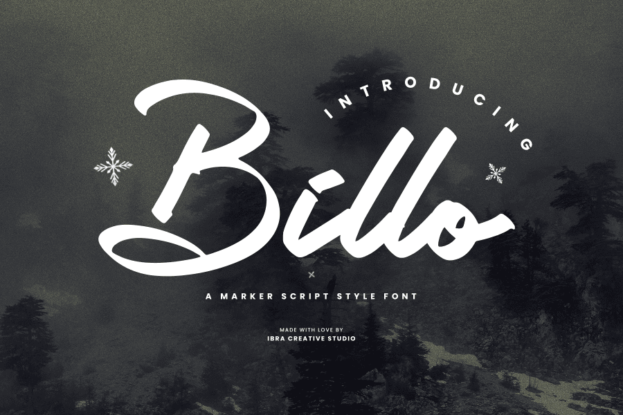 Billo Personal Use Font · 1001 Fonts
