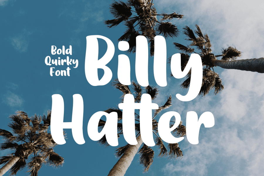 Billy Hatter Pesonal Use Only Font · 1001 Fonts