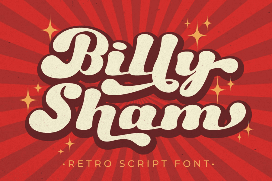 Billy Sham Font · 1001 Fonts