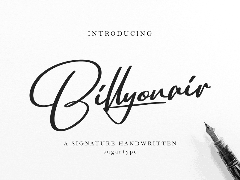 13 Free Autograph Fonts · 1001 Fonts