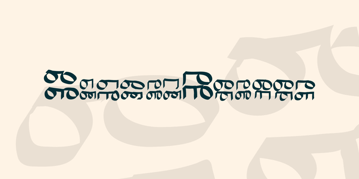 BinaryVerges Font · 1001 Fonts