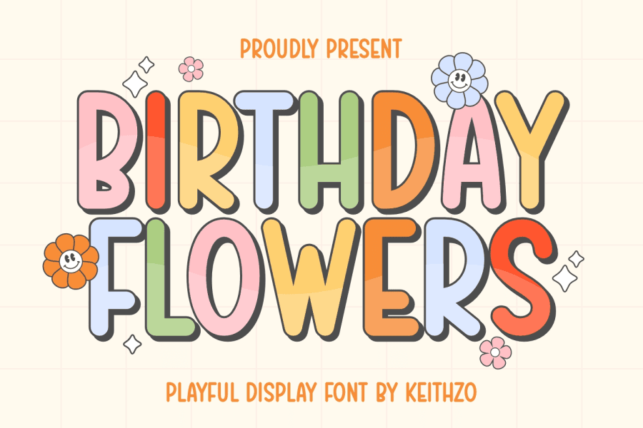 2 Free Birthday, Cartoon, Italic Fonts · 1001 Fonts