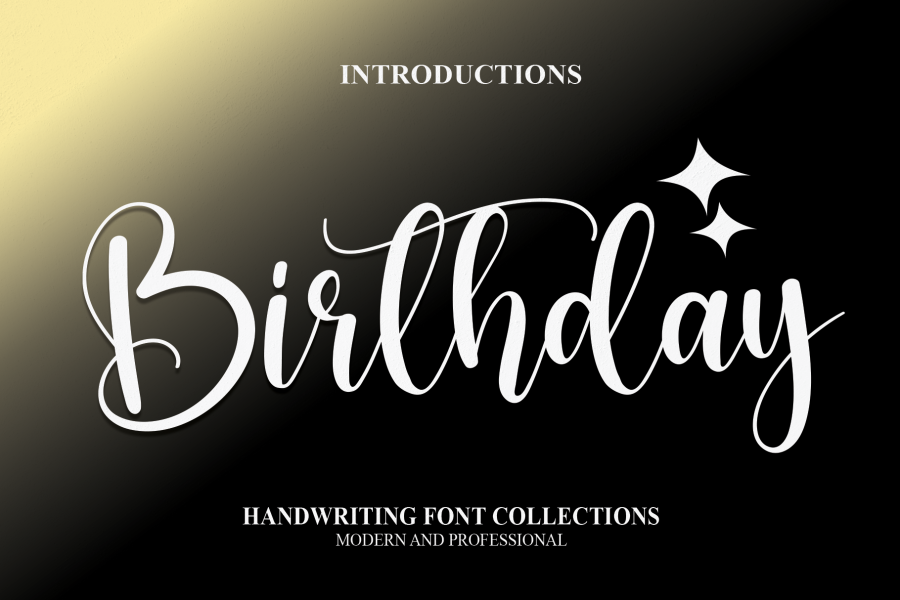 Birthday Font · 1001 Fonts