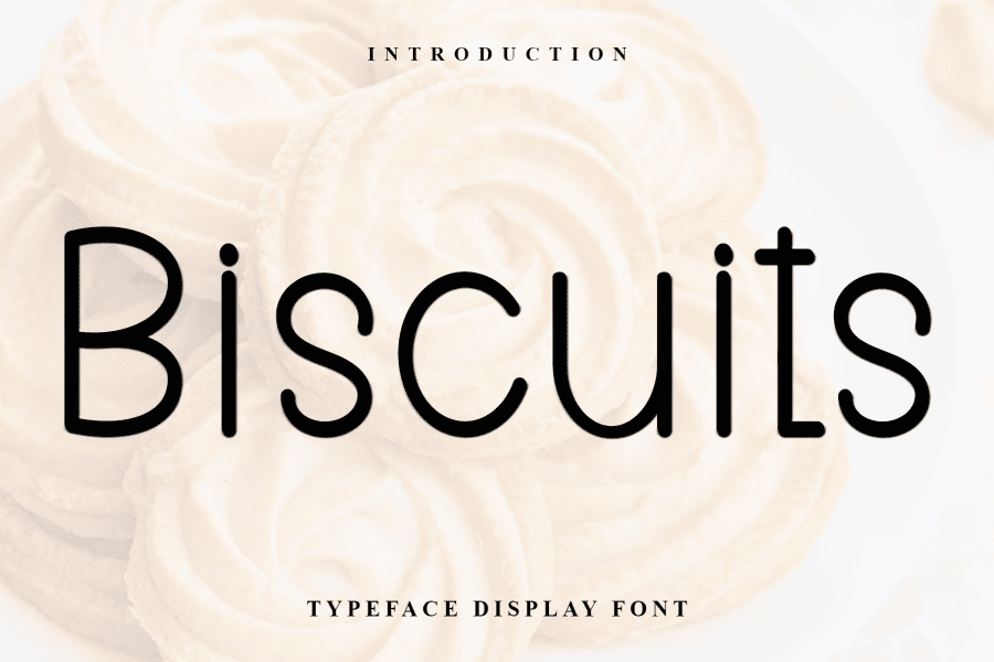 Biscuits Delicious Font · 1001 Fonts