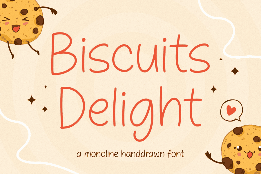Biscuits Delight Font · 1001 Fonts