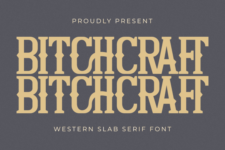Bitchcraft Font · 1001 Fonts