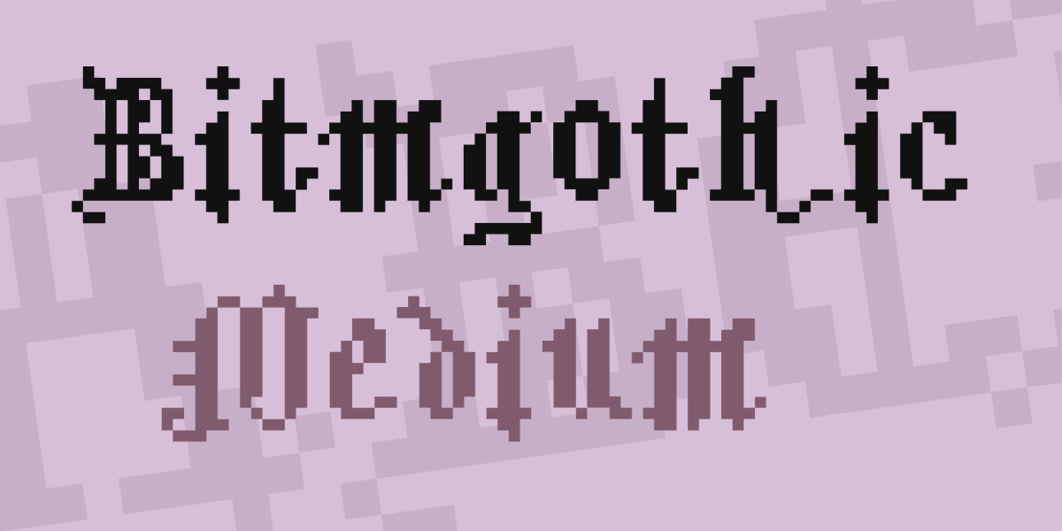 Bitmgothic Font · 1001 Fonts