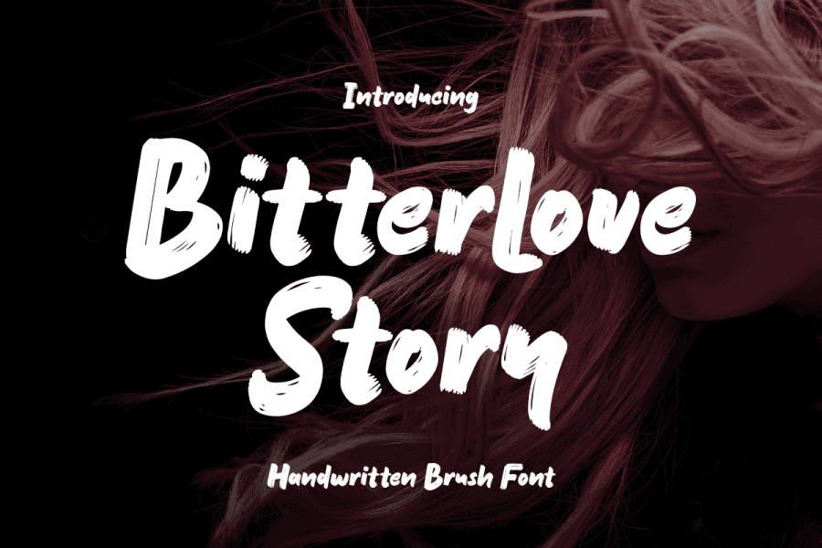 Bitterlove Story Font · 1001 Fonts