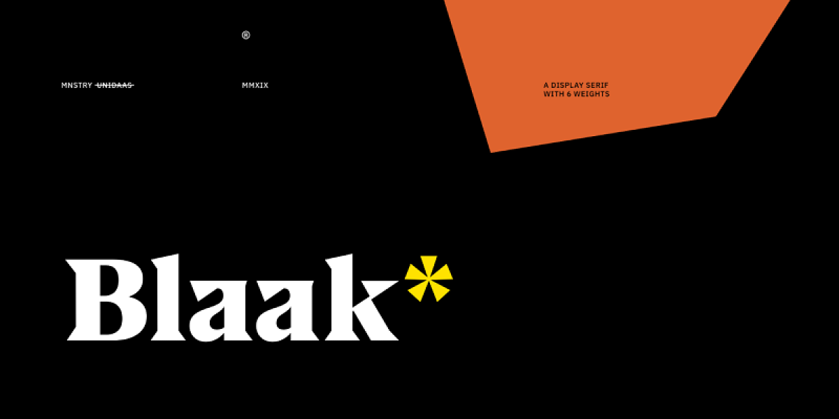 Blaak Font Family · 1001 Fonts