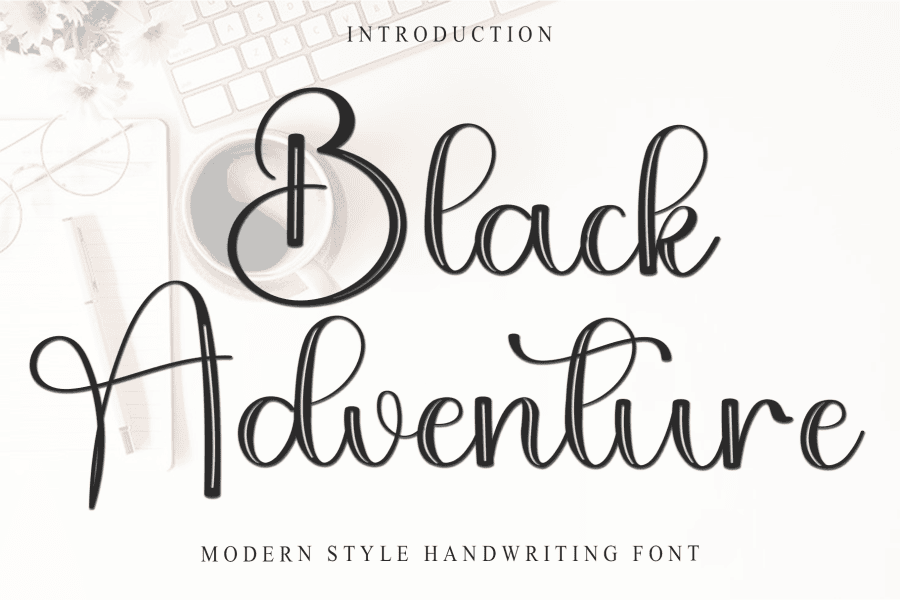 Black Adventure Font · 1001 Fonts