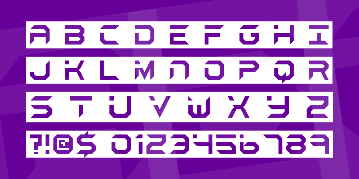 black and white Font · 1001 Fonts