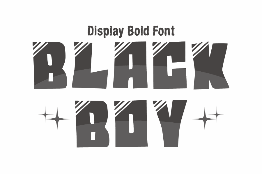 Black Boy Font · 1001 Fonts