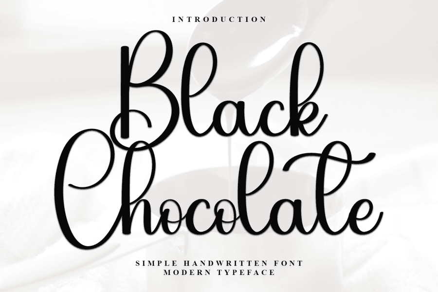 Black Chocolate Font · 1001 Fonts