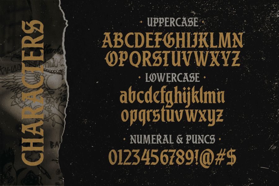 Black Division Font · 1001 Fonts