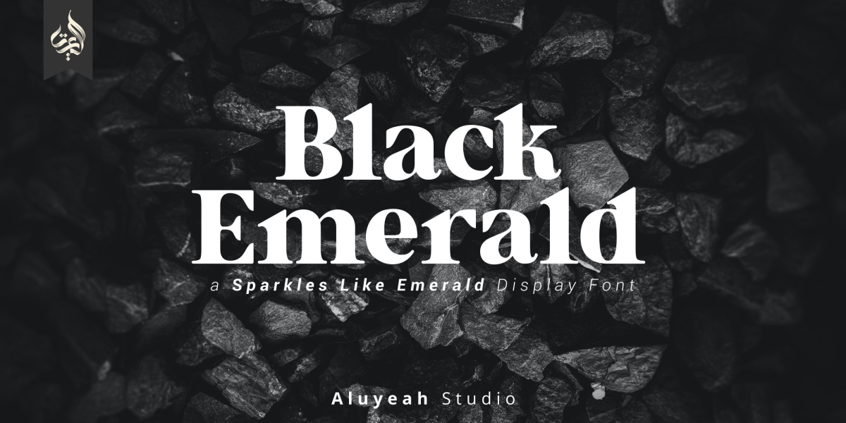 Black Emerald Font · 1001 Fonts
