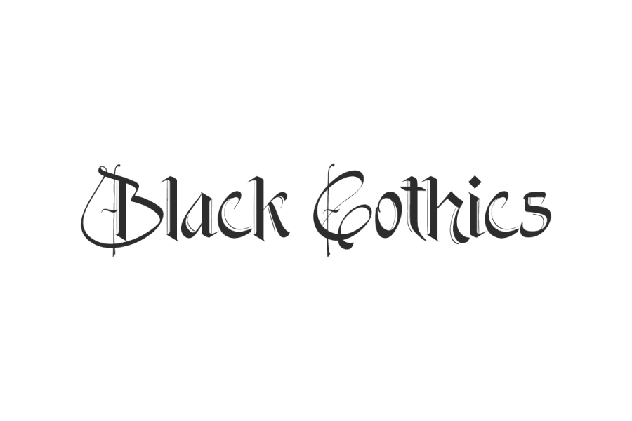 Black Gothics Demo Font · 1001 Fonts
