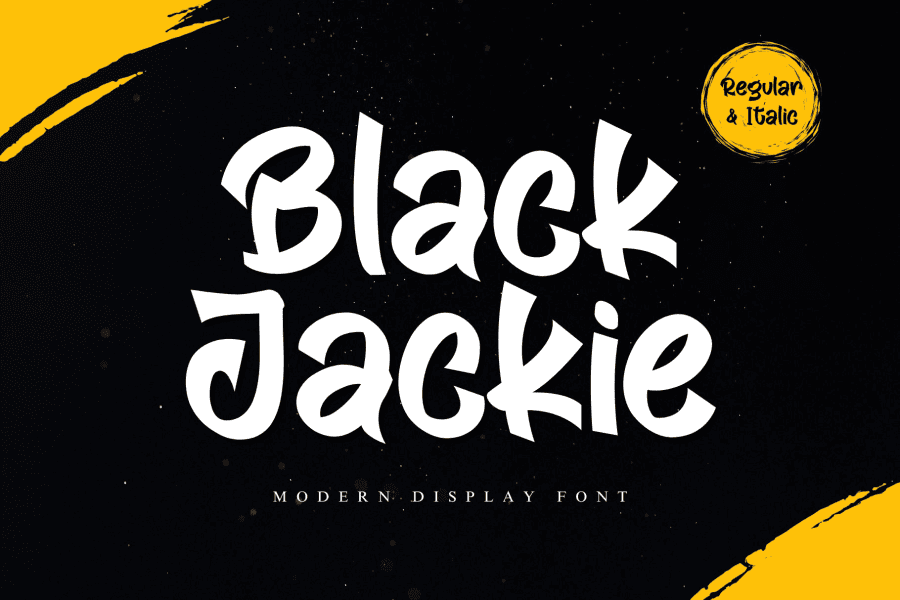 Black Jackie - Personal Use Font · 1001 Fonts