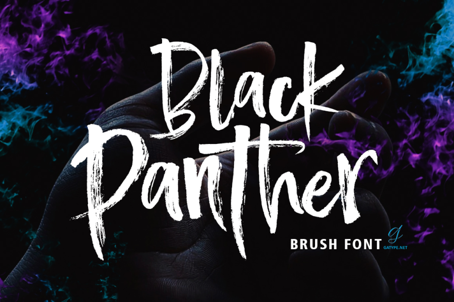 Black Panther Font Family · 1001 Fonts